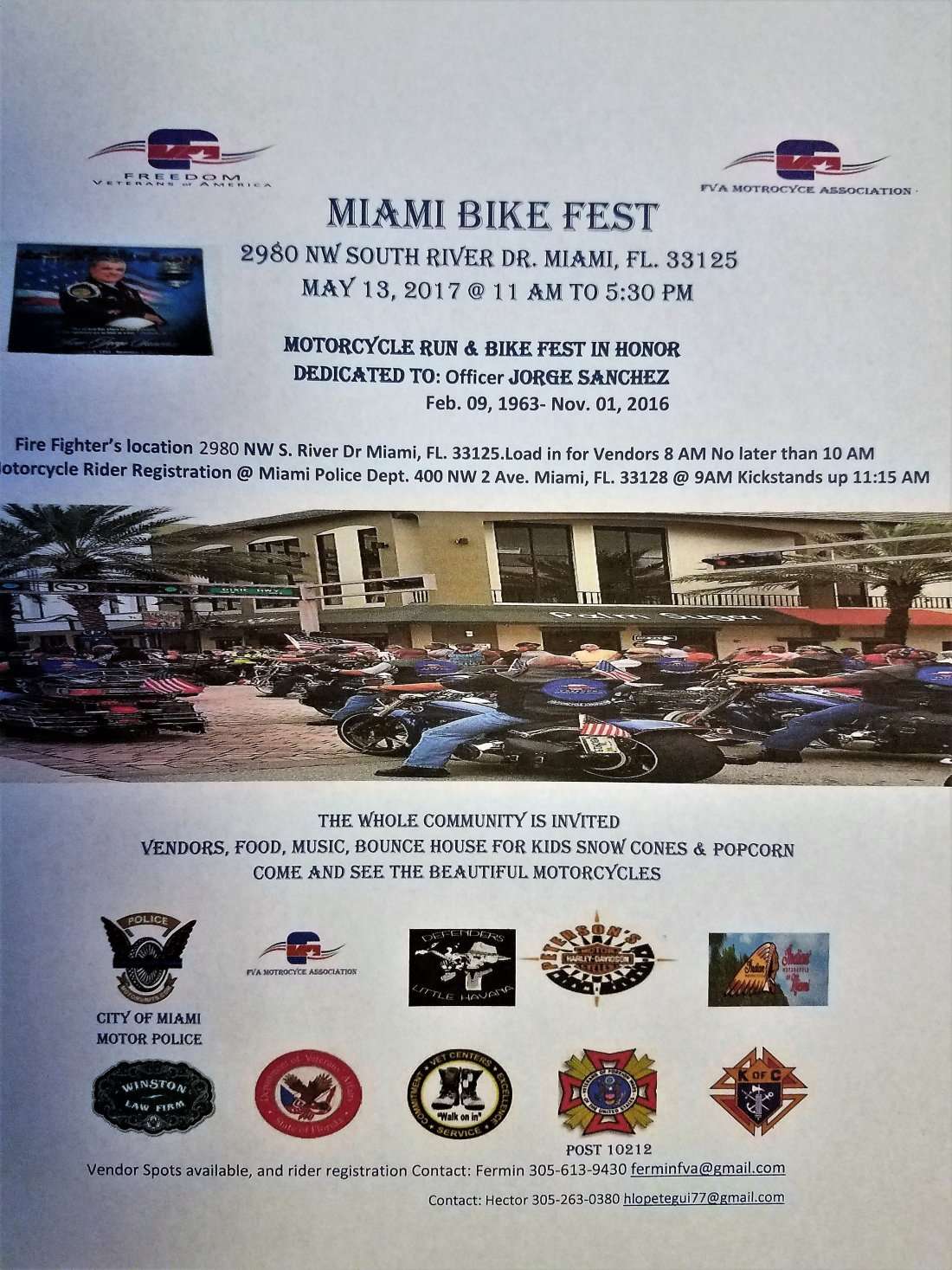 Miami Bike Fest, Miami Fire Fighters Benevolent, 13 May 2017 | AllEvents