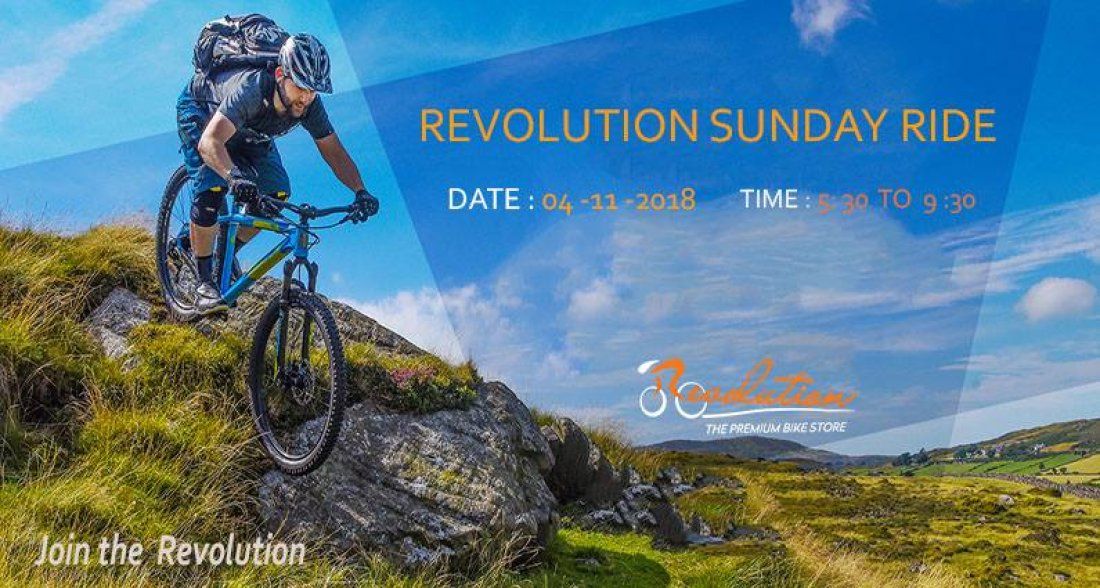 Revolution Sunday Ride, Revolution Bike store, Ahmedabad, 4 November ...