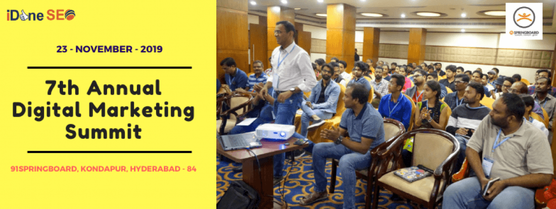 7th Annual Digital Marketing Summit, 91springboard - Hitech Kondapur ...