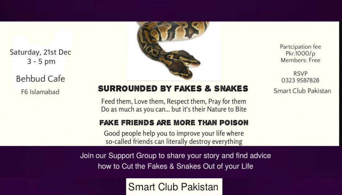 Learn to identify and cut out the fake people from your life, Cafe ...