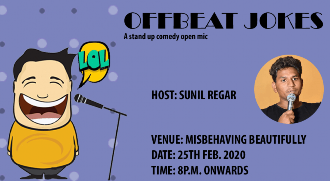 Offbeat Jokes 20.0, Misbehaving beautifully, Ahmedabad, 25 February ...