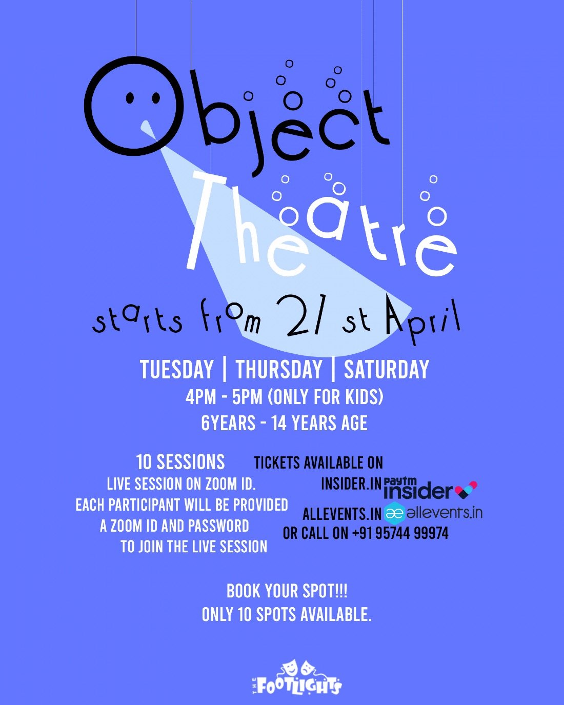 Object Theatre (only for Kids), April 21 to May 11 | Online Event ...