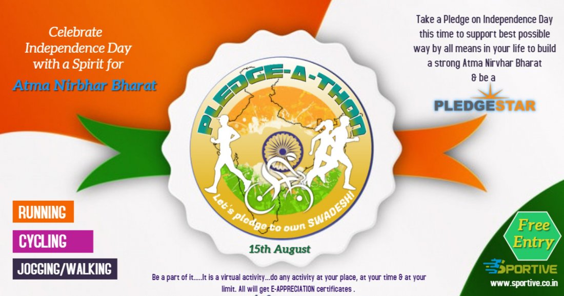 Pledge-A-Thon, August 9 to August 15 | Online Event | AllEvents