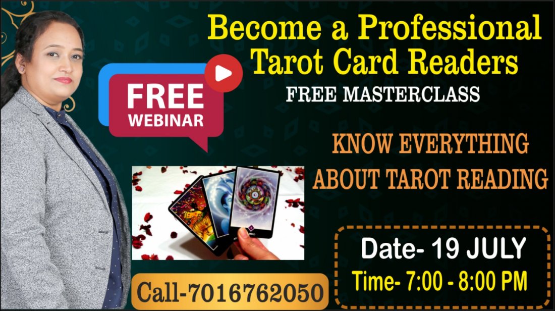 Become a professional Tarot Card Reader Free Masterclass by Dr.Yogini ...