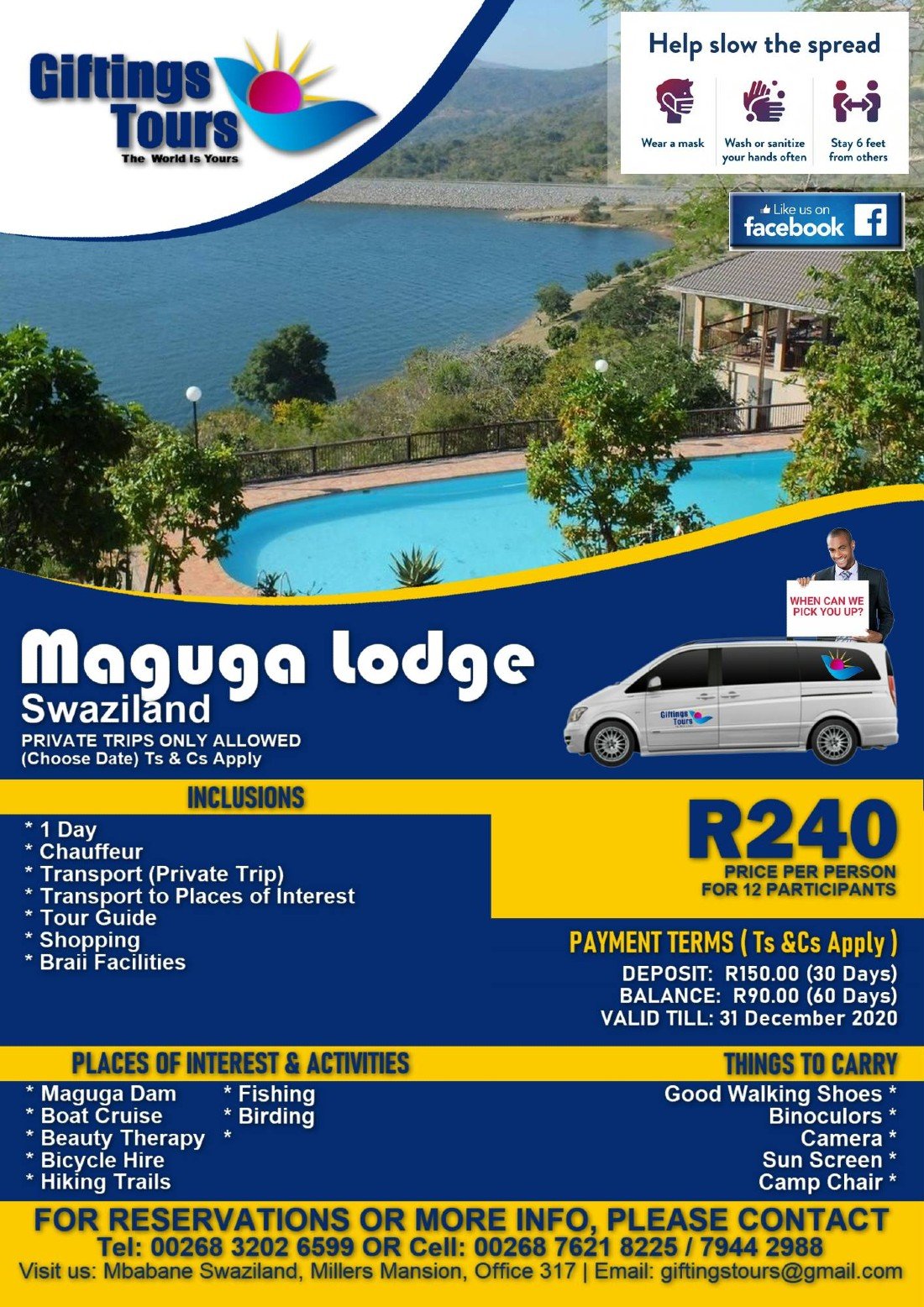 Maguga Lodge Swaziland 1 Tickets, Maguga Lodge, Pig Speak, 31 December ...