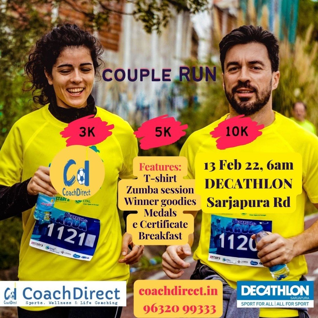 Couple Run @ Decathlon Sarjapur Road - Run together or on your own ...