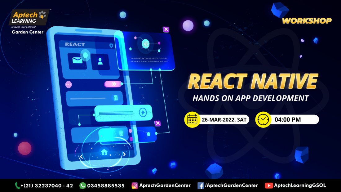 Hands On App Development on React Native, Aptech Computer Education ...