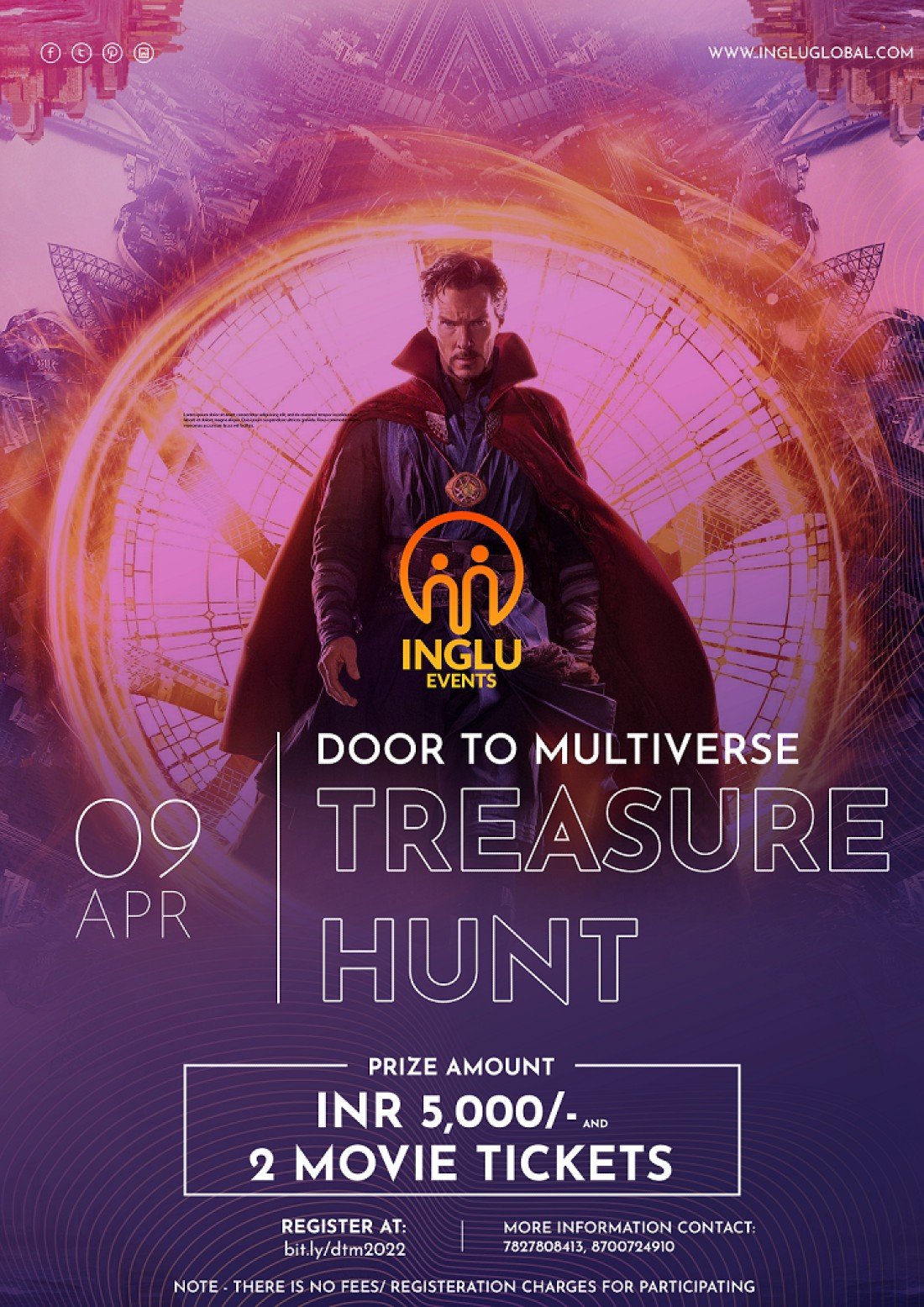 DOOR TO MULTIVERSE - A Theme Based Treasure Hunt, Satya Niketan, New ...