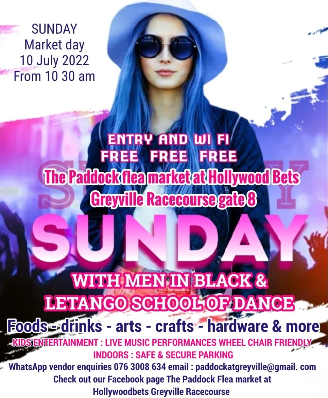 The Paddock Flea Market at Hollywood bets Greyville Racecourse ...