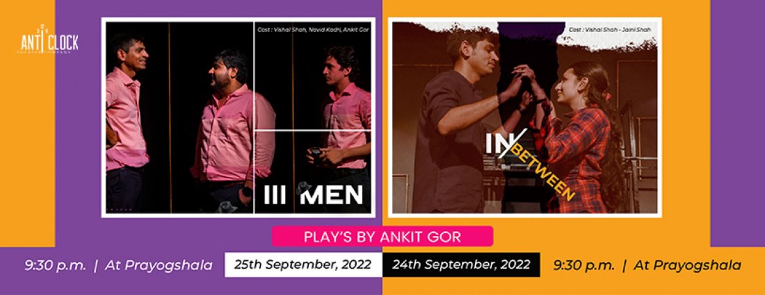 3 Men - A Play by Ankit Gor , Prayogshala , Ahmedabad, 25 September 2022 | AllEvents.in