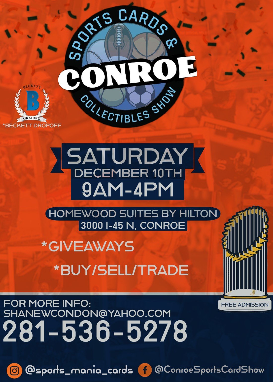 Conroe Sports Cards And Collectibles Show at Stella Prell blog