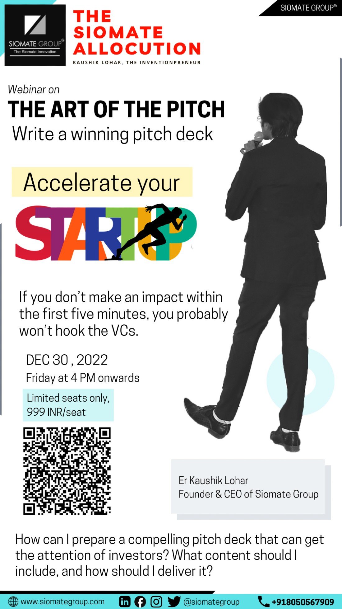 THE ART OF THE PITCH, Write a winning pitch deck, December 30 2022 ...