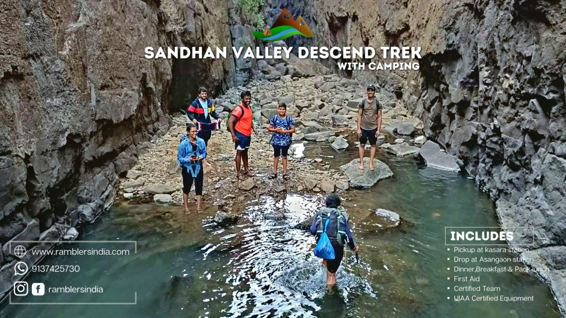 Sandhan Valley Descent Trek with Camping, Sandhan Valley Trek ...