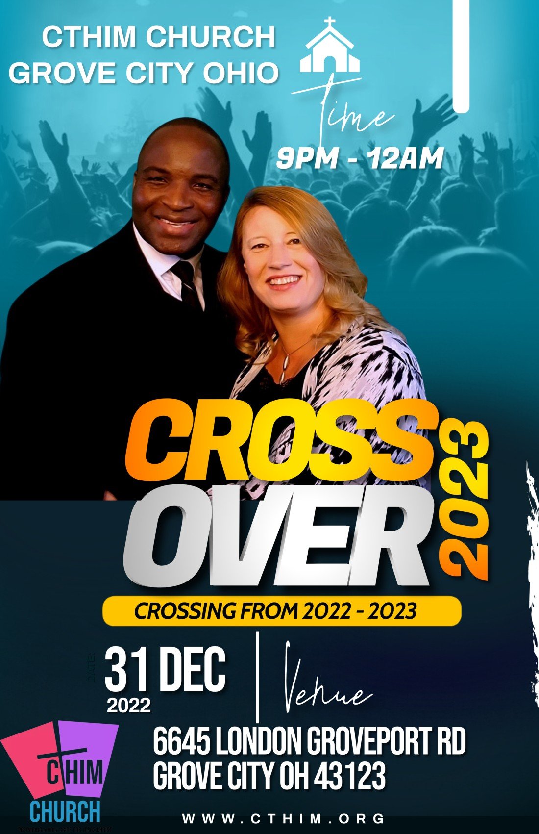 Cross Over 2023 Worship & Prayer, Call To Holiness Intl Ministry Inc ...