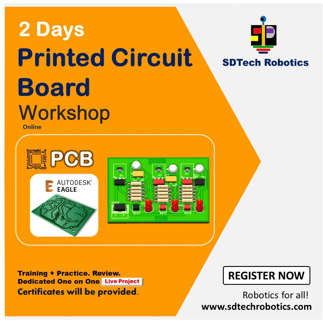 Pcb Printed Circuit Board Design Workshop Sdtech Robotics 2023 January