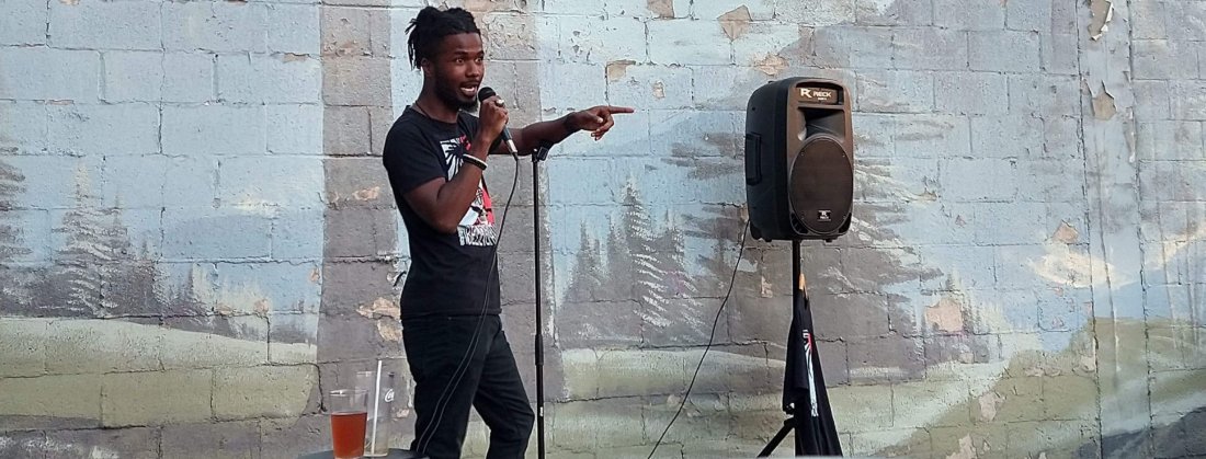 COMEDIAN PJ JOHNSON at HAY CAMP, Hay Camp Brewing Company, Kansas City ...