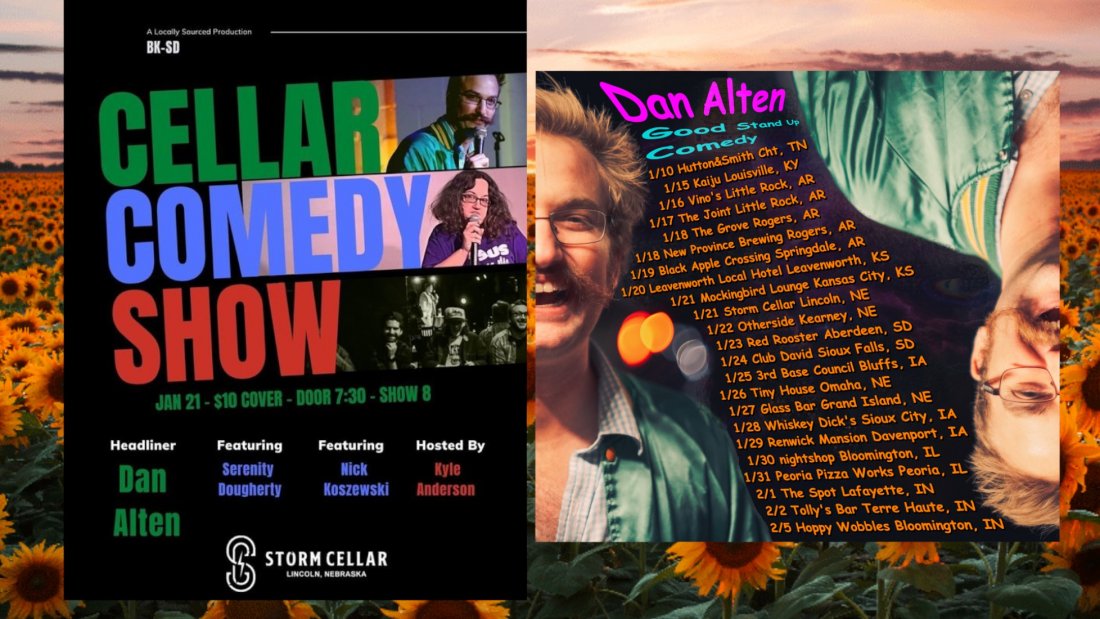 Good Stand Up Comedy with Dan Alten, Storm Cellar, South 13th Street ...