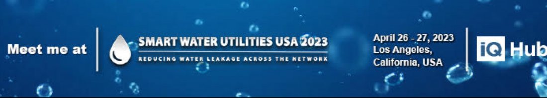 Smart Water Utilities USA 2023 , Los Angeles, 26 April to 27 April ...