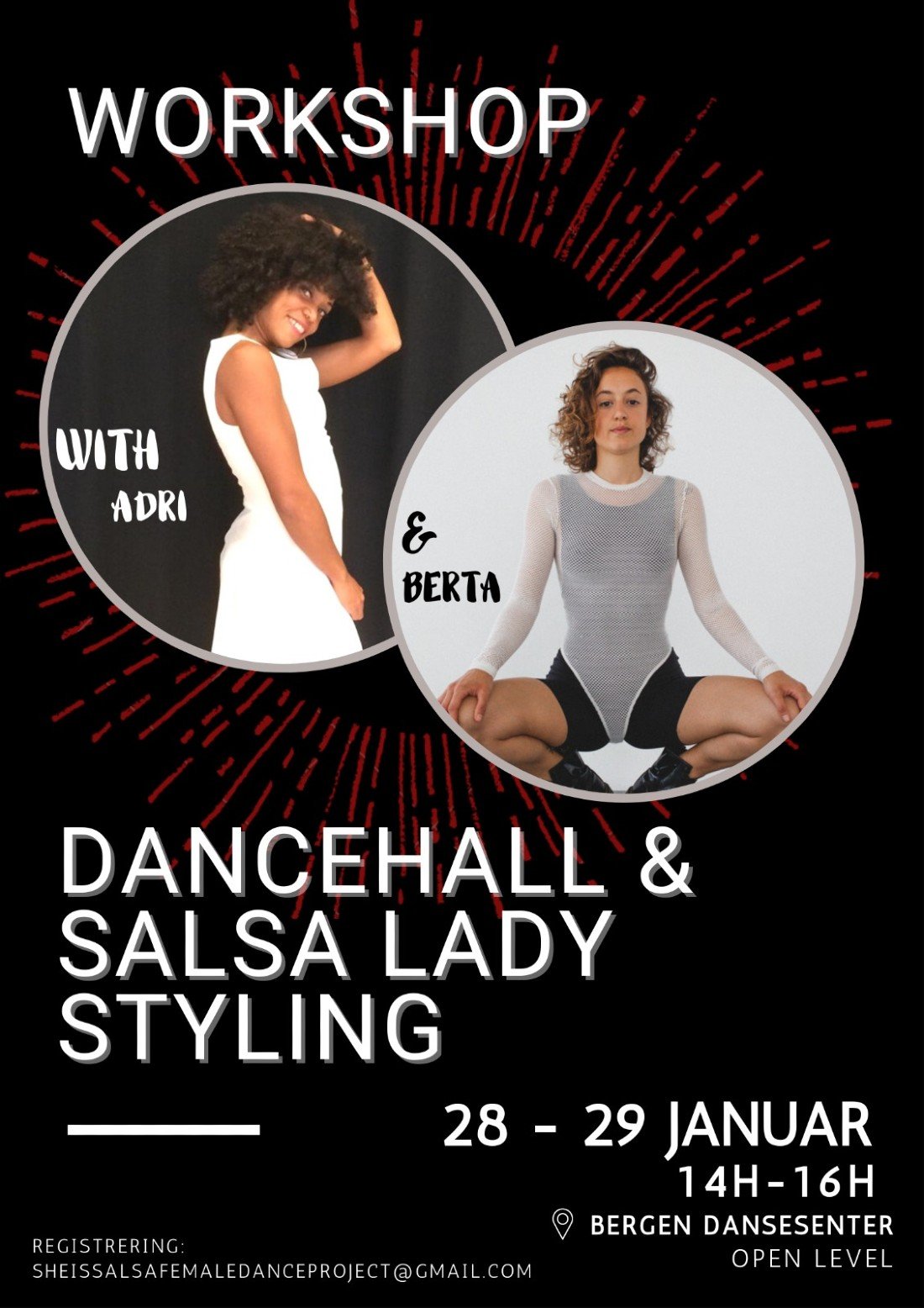 Salsa Lady Styling & Dancehall WORKSHOP , Bergen Dansesenter- regionalt kompetansesenter for ...