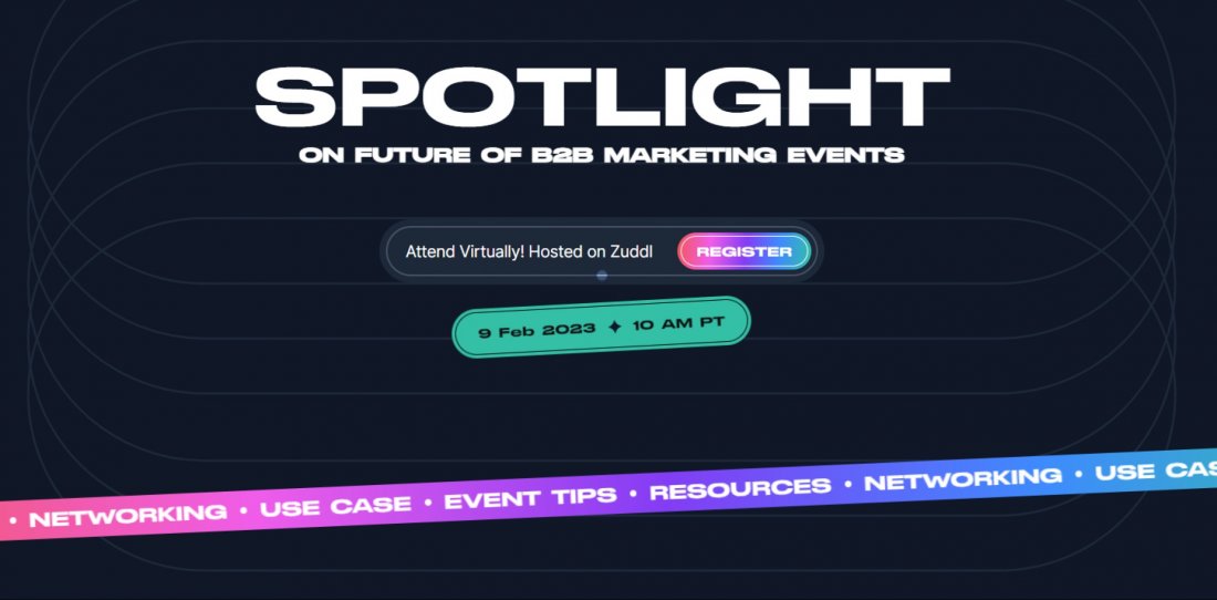 WHAT’S ON SPOTLIGHT THIS TIME OPENING NOTE FUTURE OF B2B EVENTS IN 2023 ...