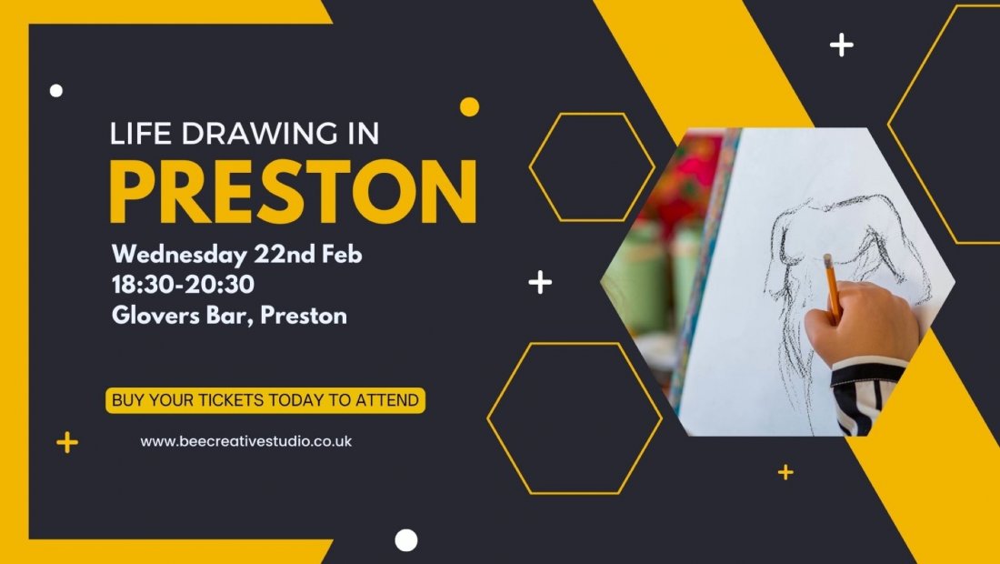Life Drawing at The Glovers Bar, Preston, Glovers Bar, Preston, 22 ...