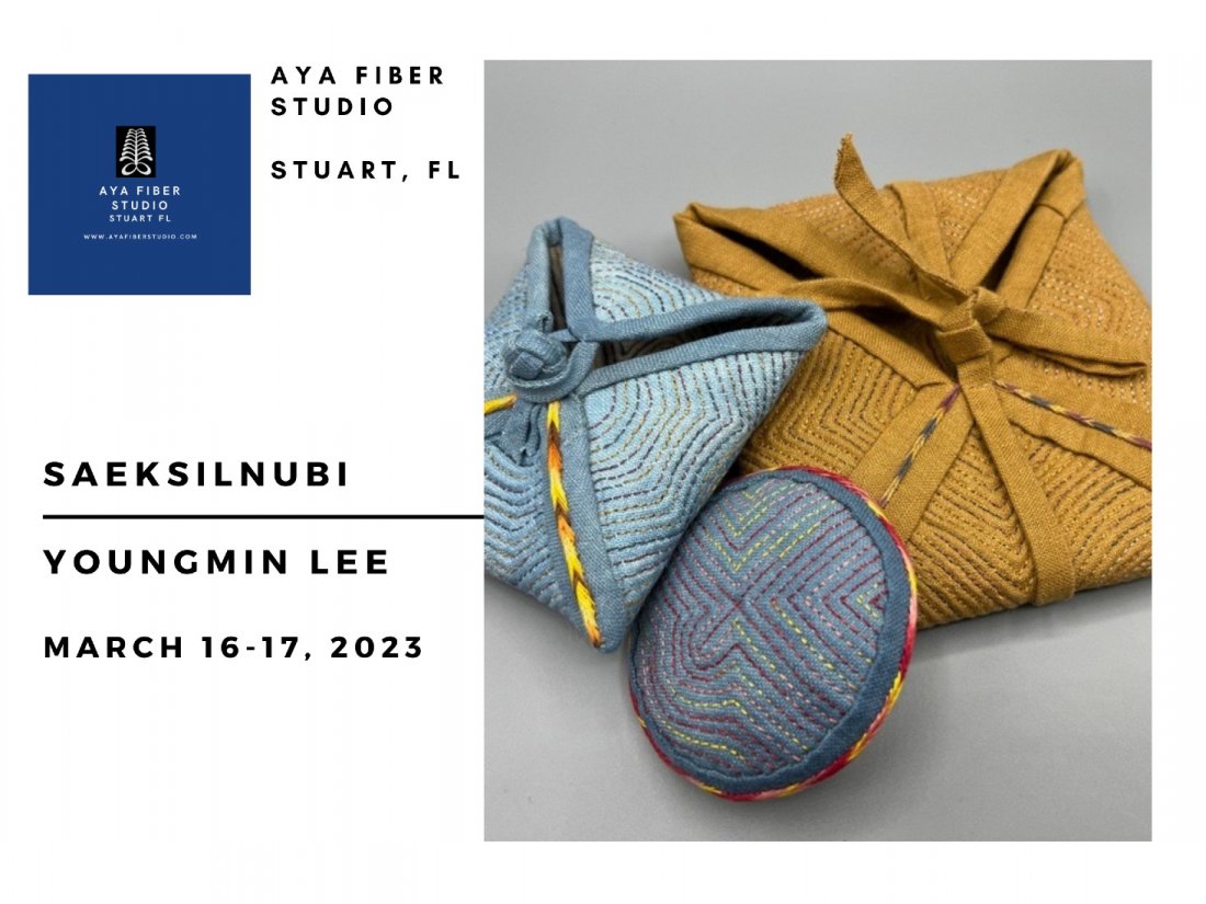 SAEKSILNUBI with Youngmin Lee, Aya Fiber Studio, North River Shores, 16 ...
