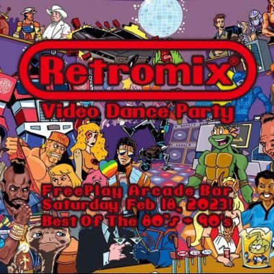 Retro Mix Video Dance Party @ Freeplay Toronto Tickets, FreePlay ...