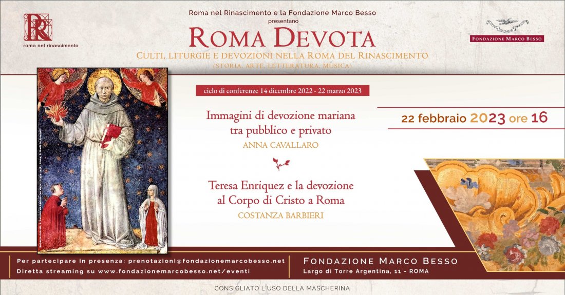 ROMA DEVOTA - CULTI, LITURGIE E DEVOZIONI NELLA ROMA DEL RINASCIMENTO ...