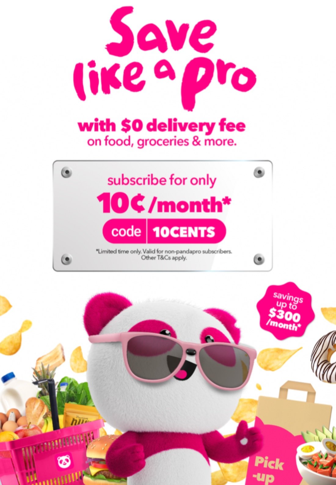 Save like a panda: pandapro subscription sale!, February 16 to March 15 ...