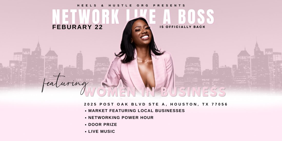 Network Like a Boss, Toque Event Space, Post Oak Boulevard, Houston, TX ...
