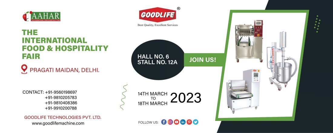 Bakery Machines Expo 2023 by Good Life Technologies in Pragati Maidan ...