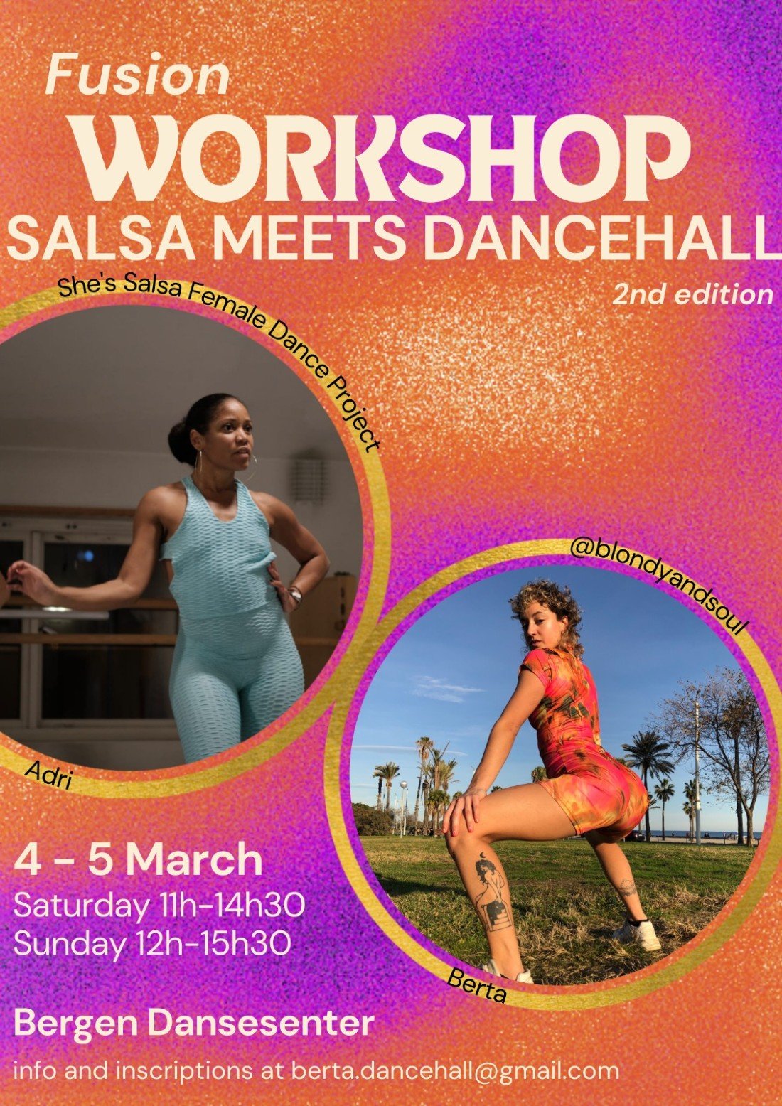 Salsa & Dancehall Female WORKSHOP, Bergen Dansesenter- regionalt ...