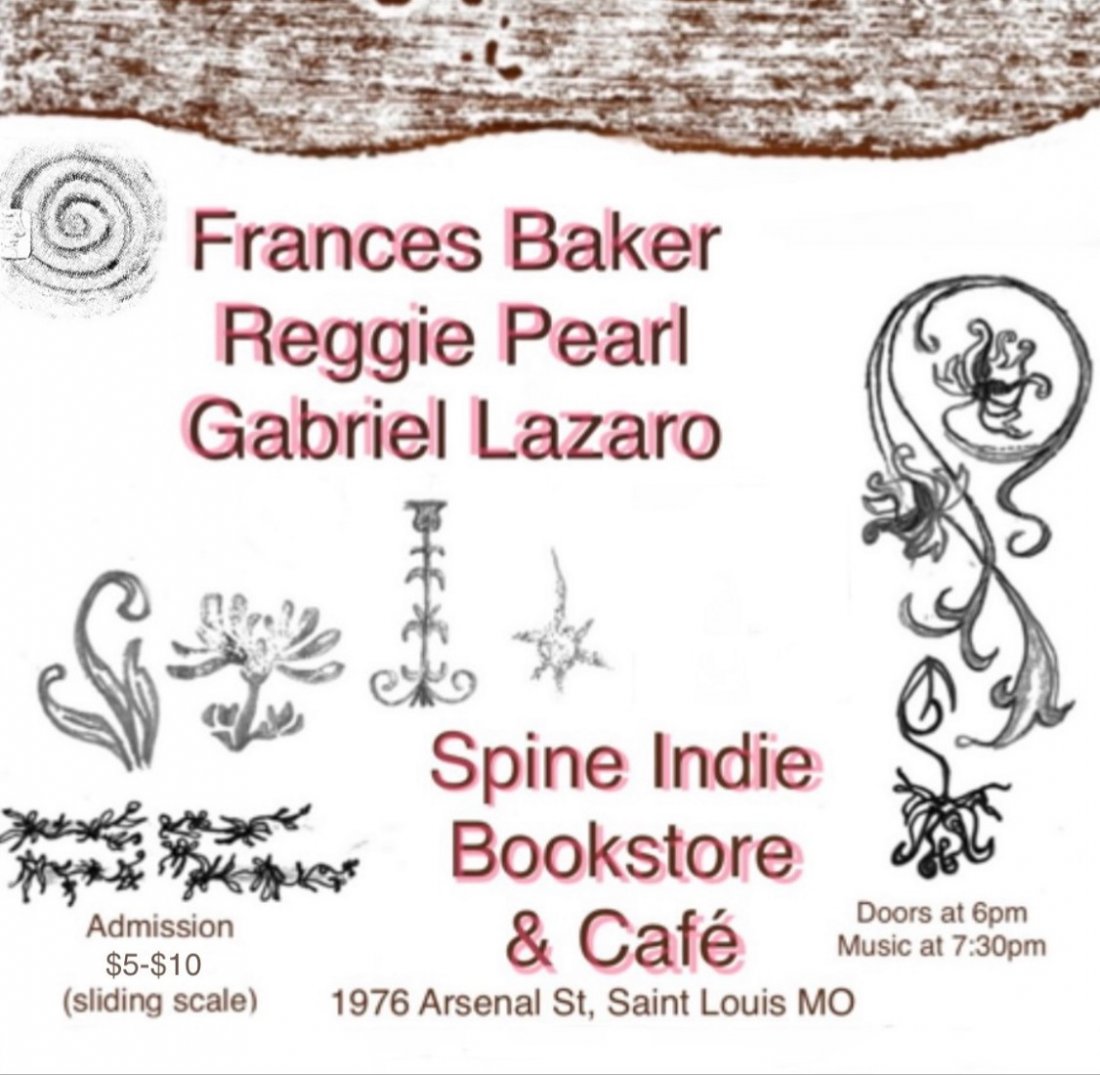 Singer/Songwriter Showcase - Frances Baker, Reggie Pearl, and Gabriel ...