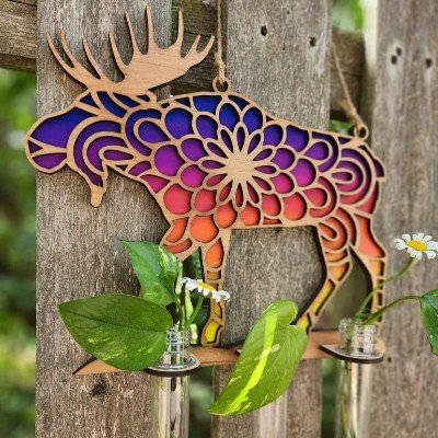 PAINT CLASS-MOOSE PROPAGATION STATION/BUD VASE, Turnagain Arts Building ...