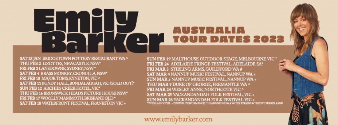 Emily Barker at The Wesley Anne, Northcote , The Wesley Anne, Melbourne ...