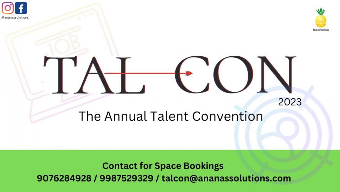 Tal-Con 2023 : The Annual Talent Convention , Nehru Centre: Hall Of ...