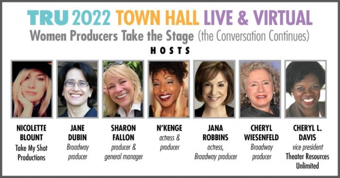 Upcoming TRU Town Hall: Women Producers Take the Stage (The ...