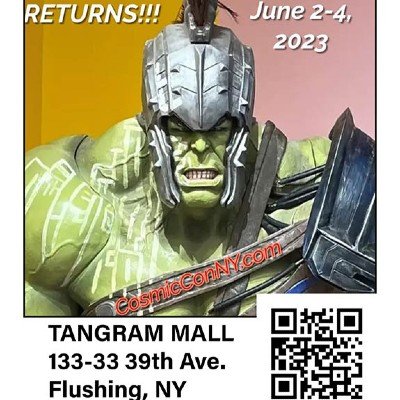 Cosmic Con Returns Sunday Tickets, Tangram Center, Flushing, June 4 ...