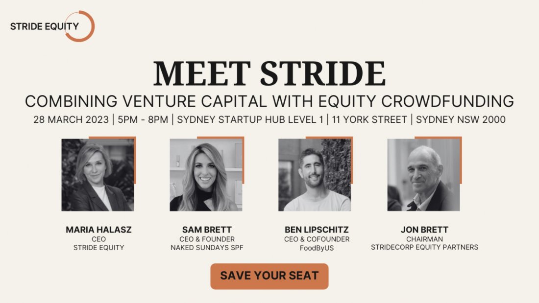 Meet Stride Group, Sydney Startup Hub, 28 March 2023 | AllEvents.in