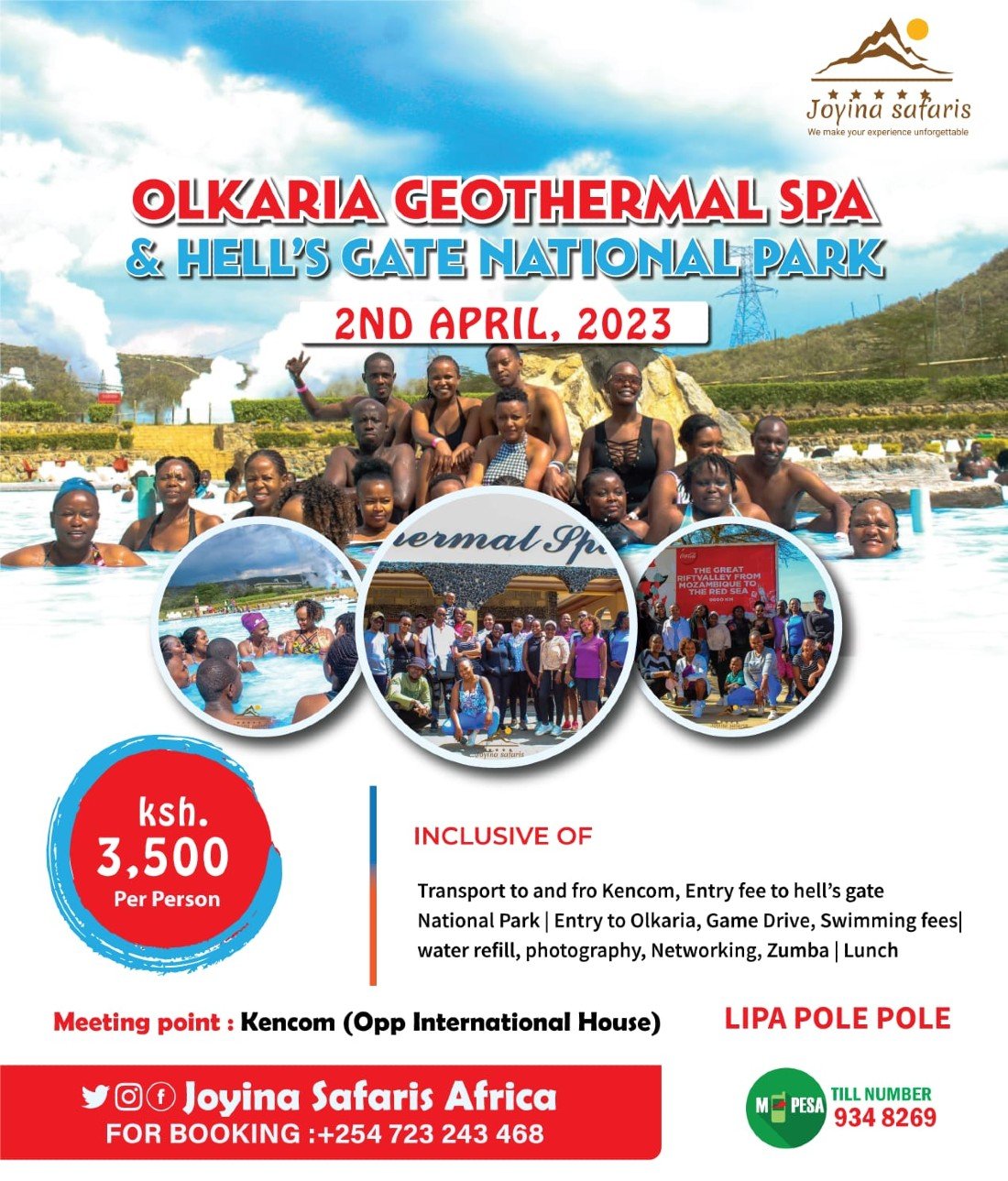 OLKARIA GEOTHERMAL SPA,HELLS GATE & LAKE NAIVASHA, Naivasha, 2 April ...