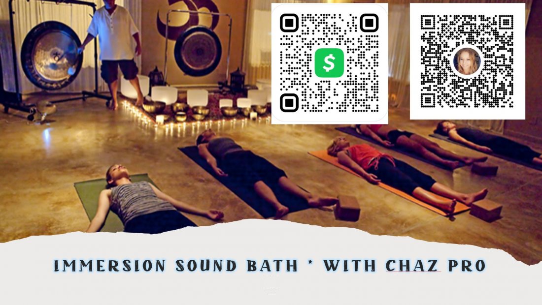 Immersion Sound Bath with Chaz Pro, Fig Garden Wellness, West Shaw ...