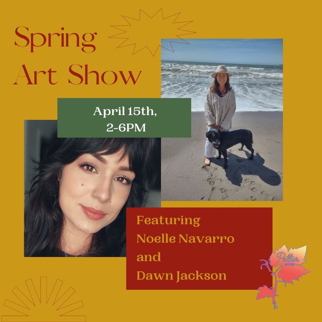 Spring Art Show at Potter Wines, Potter Wines, Garden City, 15 April ...