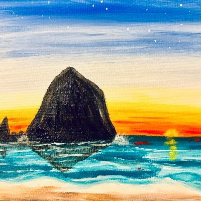 Haystack Rock Paint Night! Tickets, The Artsmith, Estacada, May 25 2023 ...