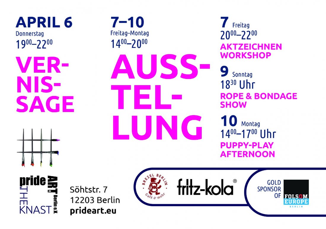 Primal Matter 2023 Vernissage, prideART Berlin e.V., 6 April 2023 ...