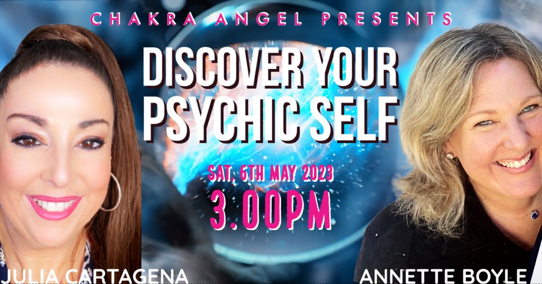 Discover Your Psychic Self - Julia Cartagena & Annette Boyle, Crown Perth, 6 May 2023 | AllEvents