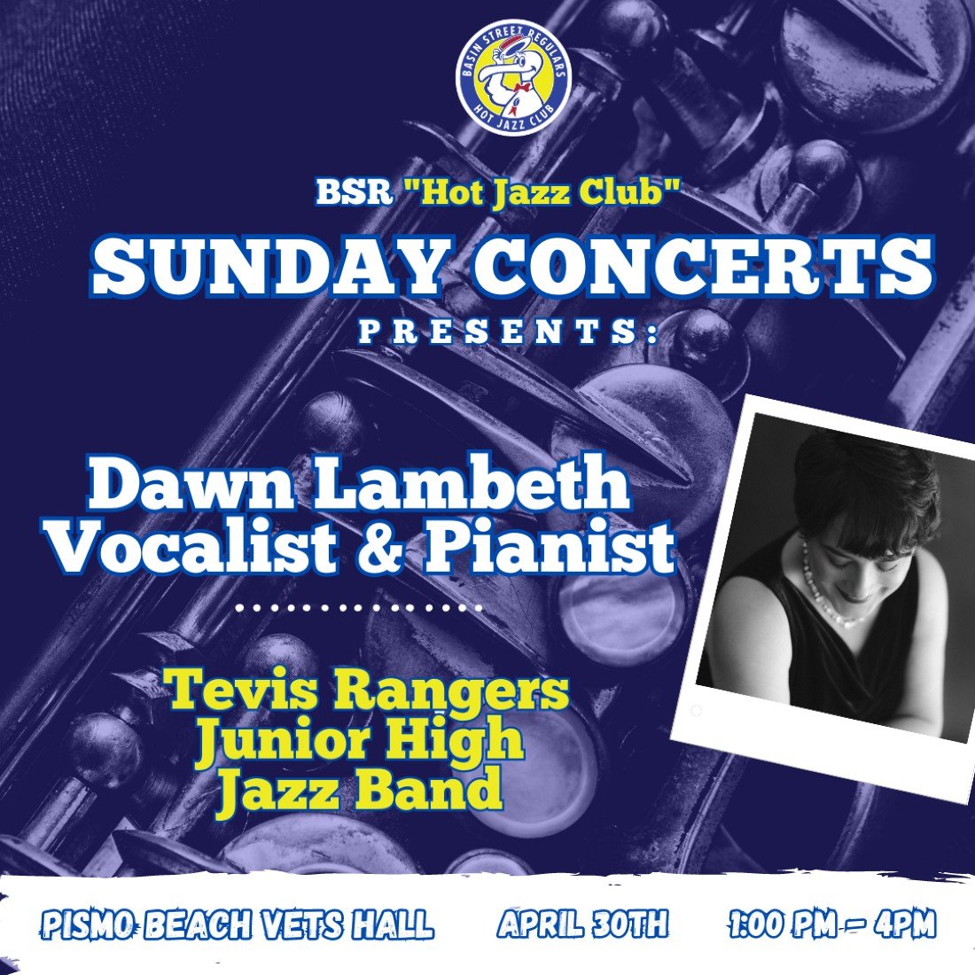 Dawn Lambeth Live in Concert and The Tevis Ranger Jazz Ensemble, Pismo ...