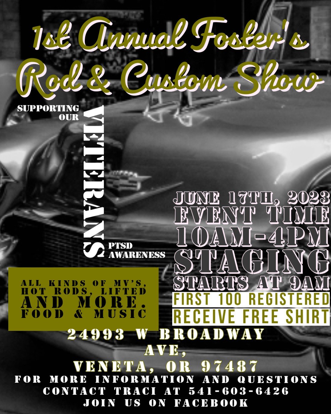 1st Annual Fosters Rod and Custom Show , 24993 W Broadway , Veneta, 17 ...