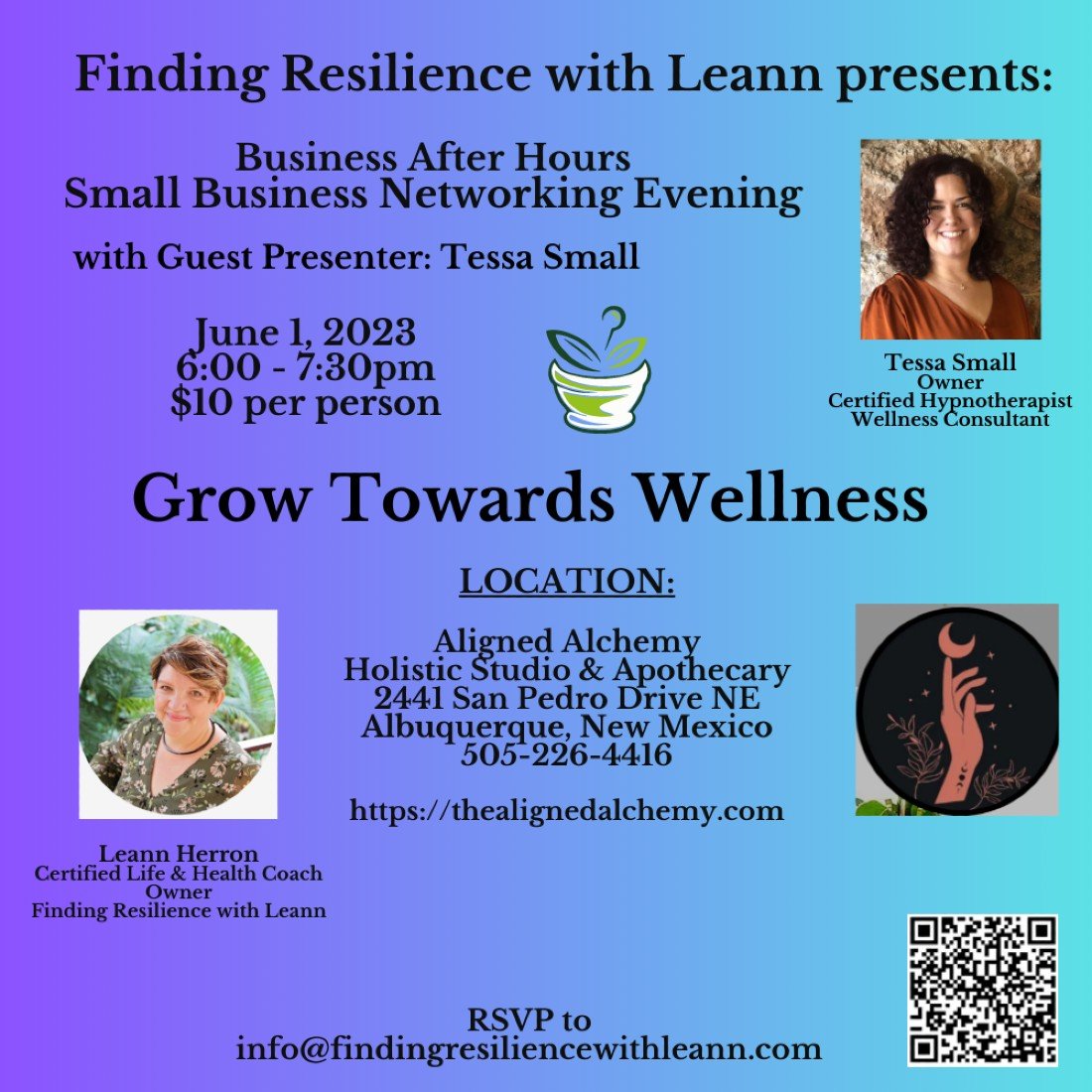 Grow Towards Wellness Business After Hours Small Business Networking ...