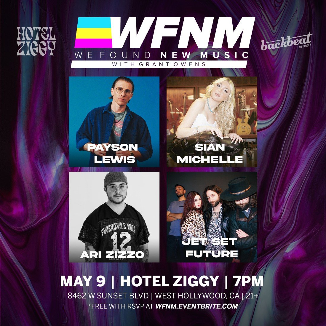 Hotel Ziggy Presents: We Found New Music with PAYSON LEWIS, SIAN ...