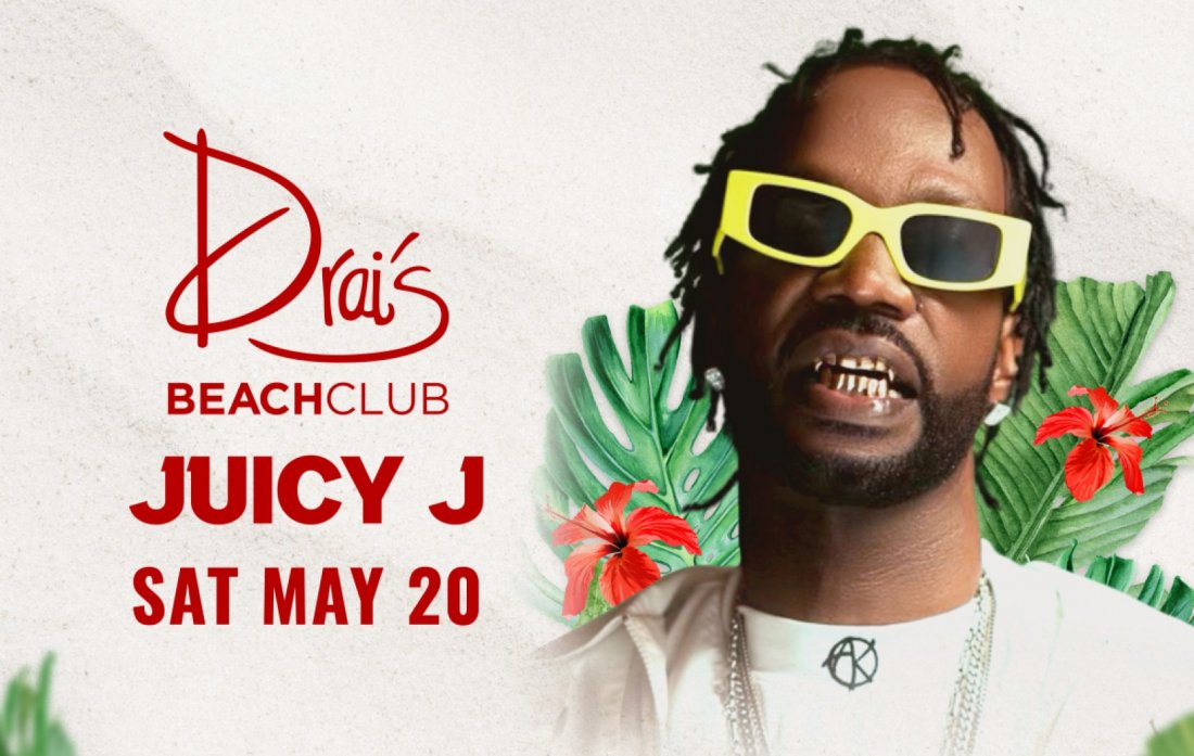 Saturday Hiphop Day Pool Party | Juicy J Live @ Drais Beachclub ...